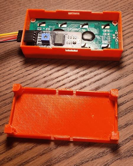 Protective Box For Arduino LCD With I2C By Jonas Download Free STL Model Printables Com