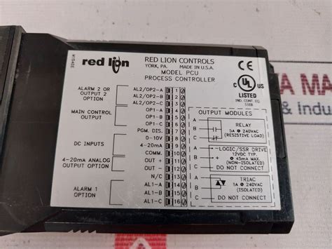 Red Lion Pcu Process Controller 4 20 Ma Aeliya Marine