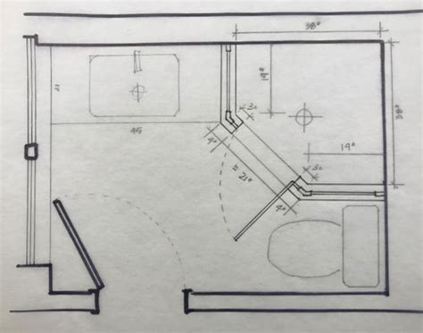Making The Most Of A 5x7 Bathroom Layout Houzz Forum