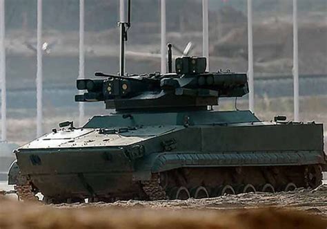 Russian Udar Ucgv Unmanned Combat Ground Vehicle Will Be A Fully Autonomous Robotic System Tass