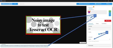 OCR Feature Read Text From Images RTILA Web Business Automation