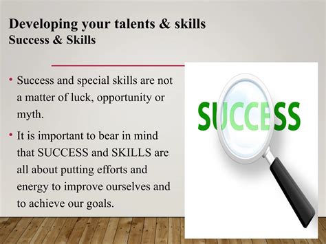 Discovering And Developing Talents And Skills Ppt
