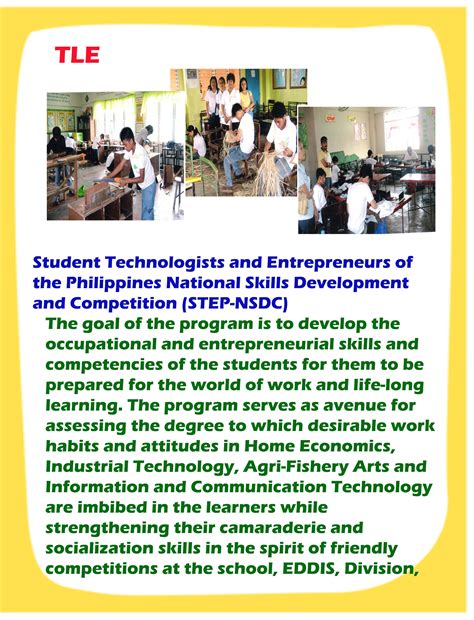 Programs And Projects Department Of Education