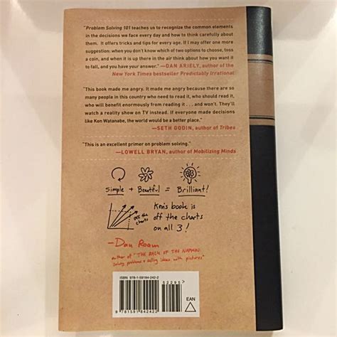 Problem Solving 101 By Ken Watanabe Hobbies And Toys Books And Magazines Fiction And Non Fiction On