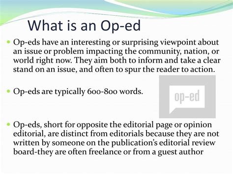 PPT Op Ed PowerPoint Presentation Free Download ID 6142109