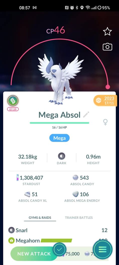 What Is Your Lowest Cp Mon When Its Mega Evolved R Pokemongo