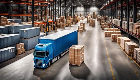 Distribution And Logistics Solutions Premium Ai Generated Image