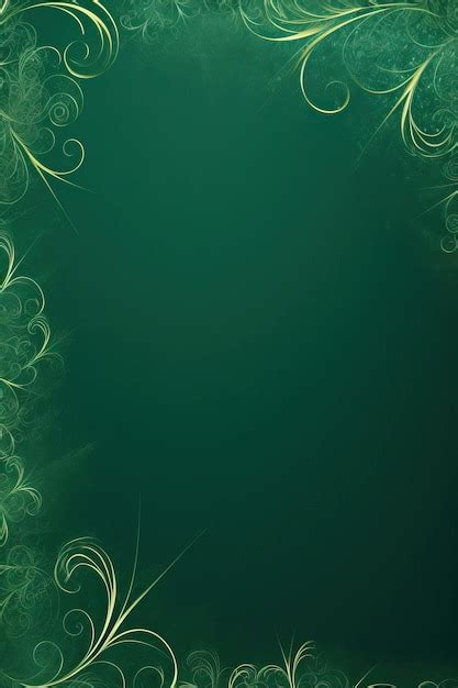 Premium Vector Christmas Green Frame Background Without Text 23 S