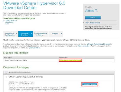 VMWare ESXi Free License Key NAT OVERLOAD