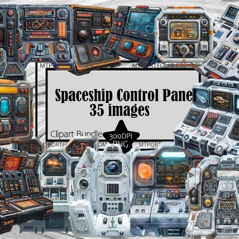 Spaceship Control Console Etsy