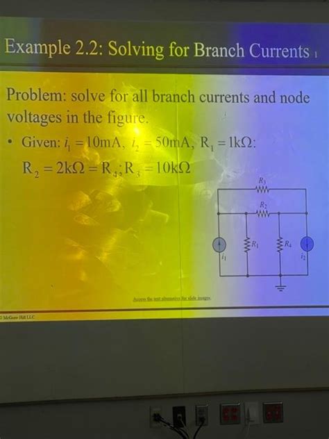 Solved Problem Solve For All Branch Currents And Node Chegg