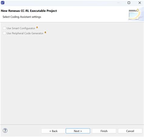 Code Generator Cannot Be Selected Tools Forum Tools Renesas Engineering Community