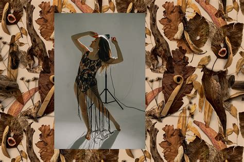 Nature Wearing On The Naked Body Textile Pattern On Behance