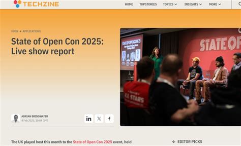 Opensource Opensourceai Opensourcesoftware Stateofopen Soocon25