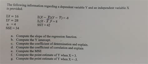 Solved The Following Information Regarding A Dependent
