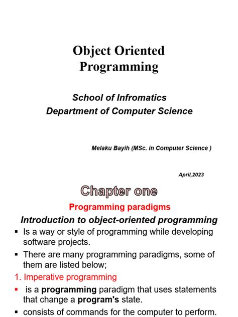 chapter 1 introduction to oop pdf inheritance object