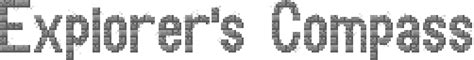 Explorer S Compass For Minecraft