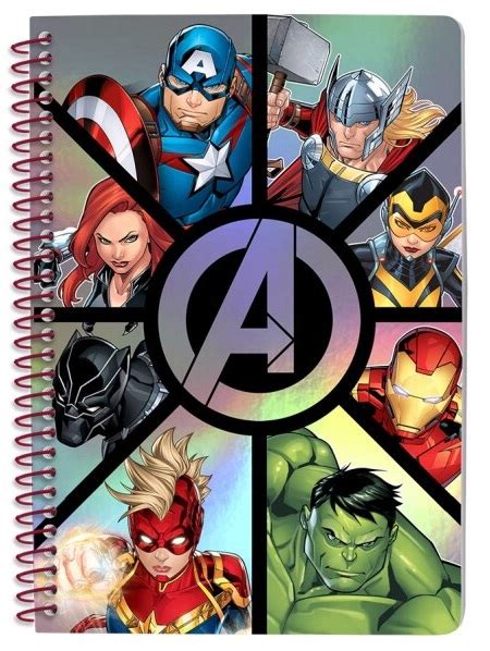Avengers Notebook Stars And Heroes