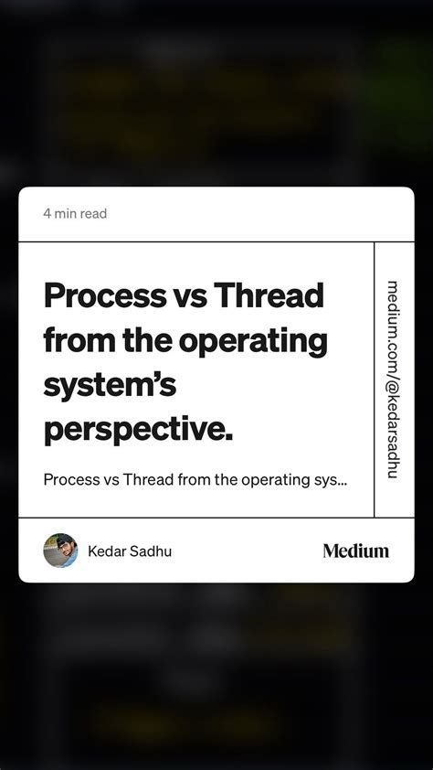 Kedar Sadhu On Linkedin Operatingsystem Linux Internals 11 Comments