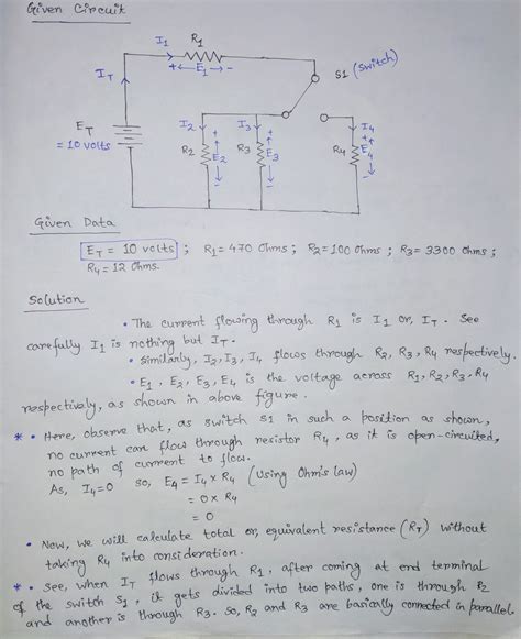 Solved Build A Seriesparallel Circuit Using The Following Values