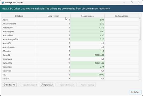 Dbschema 983 Release Notes New Features And Updates