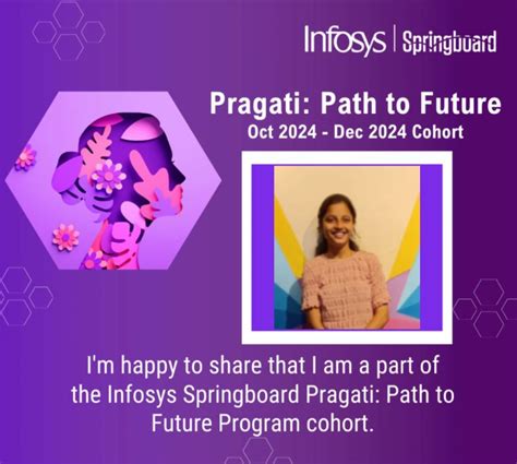 Pranathi Dondapati On Linkedin I Am Feeling More Excite To Participate The Part Of Infosys