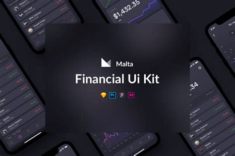 Malta Financial Ios App Ui Kit On Behance