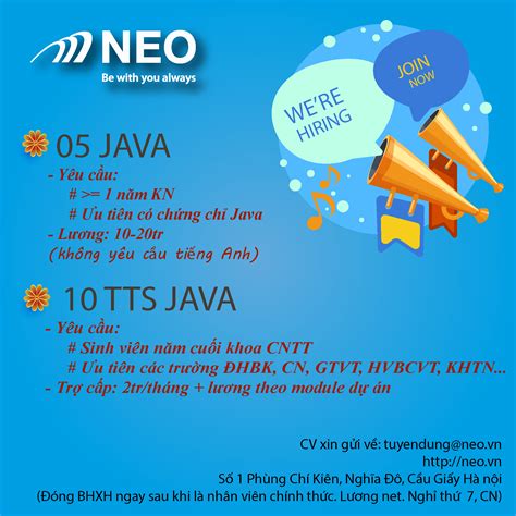 thực tập sinh java