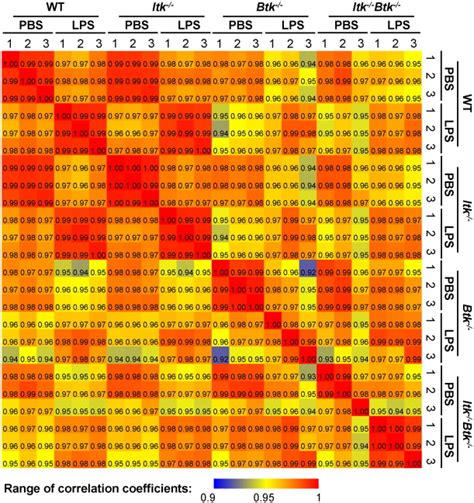 Similarity Metrics Of Raw Microarray Data Pearson Correlation Download Scientific Diagram