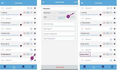 Stm32wb Bluetooth® Le Mesh Sensor Model Application Stm32mcu