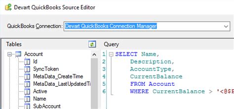 Connect To Quickbooks Using Ssis Components For Optimizing Etl