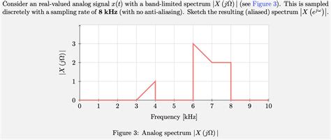 solved consider an real valued analog signal x t with a