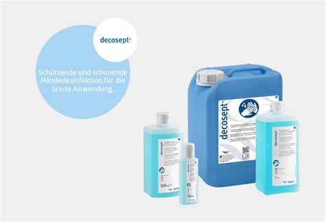 Händehygiene Wirkt Die Händedesinfektion Mit Decosept® Ganz Besonders