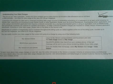 Verizon Educates Users With Fact Sheet About Data Usage