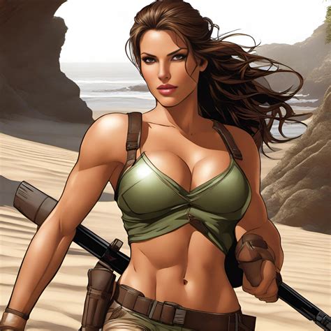 A More Realistic Lara Croft 5 By Landlord84 On Deviantart