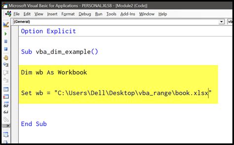 Como Usar Dim Em Vba No Excel Tutorial 2023