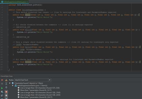 Checkstyle Enforcing A Coding Style Part 4 Alexander On Test
