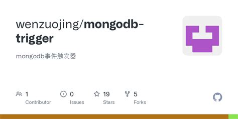 github wenzuojing mongodb trigger mongodb事件触发器
