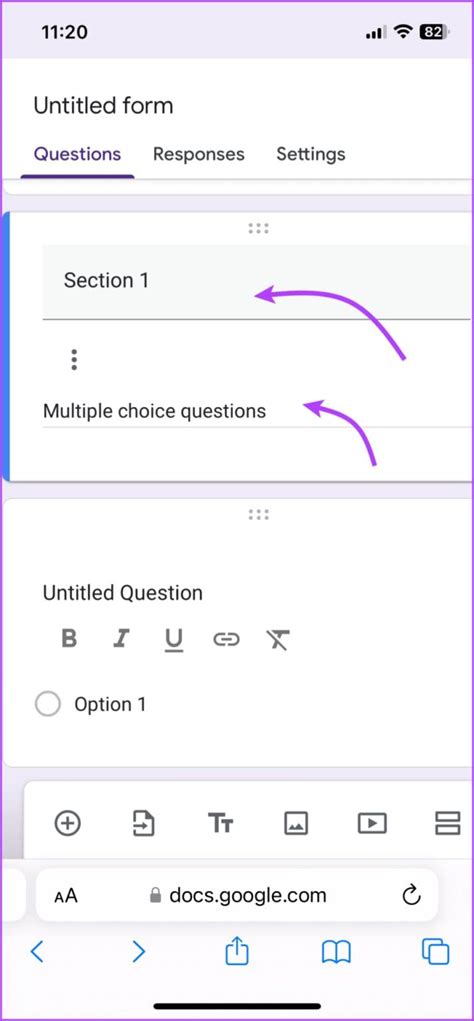How To Create Google Forms On Mobile A Beginner S Guide Guiding Tech