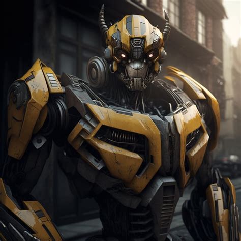 Bumblebee From Transformers Unreal Engine R Midjourney