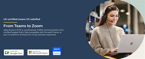 Amazon Com Jabra Evolve Se Wired Stereo Noise Cancelling Headset Features Mic Call