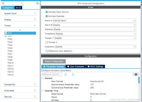 基于stm32的数字时钟（闹钟20（可显示时间、日期、星期、温湿度）stm32时间 Csdn博客