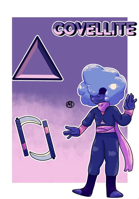 Covellite Steven Universe Gem Steven Universe Characters Steven Universe