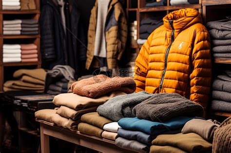 时尚服装店展示各种服饰高清图片下载 正版图片600509192 摄图网