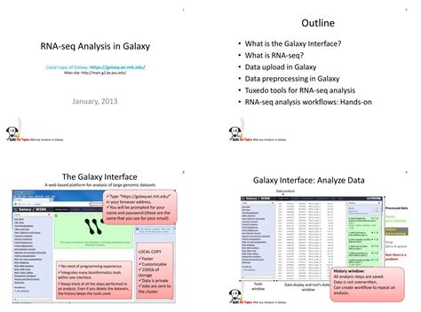 Rna Seq Analysis In Galaxy Mit
