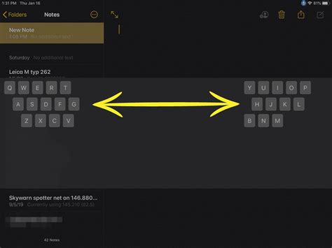 How To Move The Keyboard On Ipad