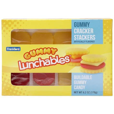 Gummy Lunchables Cracker Stackers Economy Candy