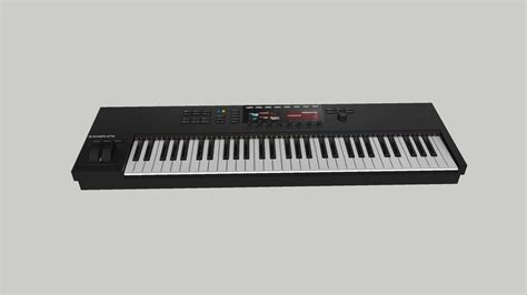 Native Instruments Komplete Kontrol S61 Midi Keyboard 3d Warehouse