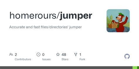 Github Homerours Jumper Accurate And Fast Files Directories Jumper