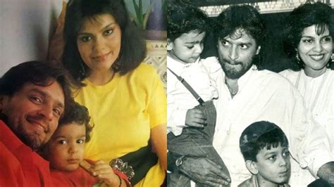 Mazhar Khan And Zeenat Aman